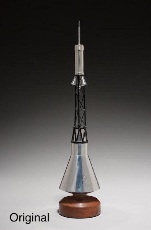 Langley Research Center Mercury Spacecraft Wind Tunnel Model Replica Kit | Retrorocket Emblems